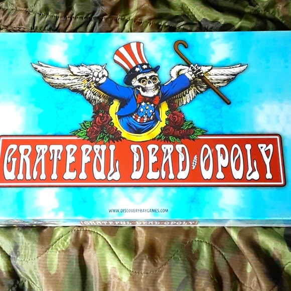 Discovery Bay Games | Games | Grateful Deadopoly Board Gamegrateful ...